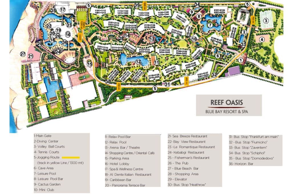 Hotel REEF OASIS BLUE BAY RESORT & SPA, Egipt, opinie, zdjęcia, mapa, cena
